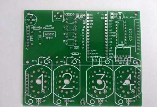 Часы на гри и Arduino. Проект AlexGyver