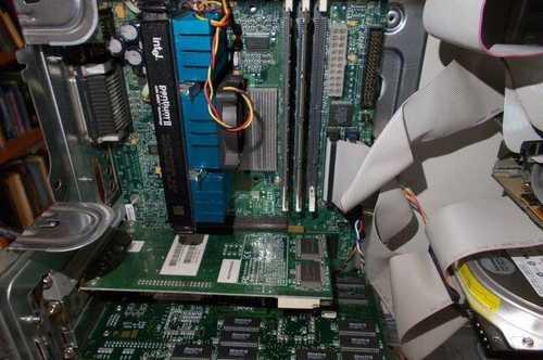 Ретро компьютер Pentium II-MMX 450 / Voodoo 2 12MB