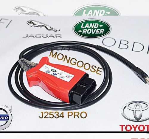 Mongoose PRO JLR SDD J2534 Toyota Land Rover и др