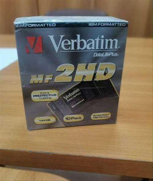 Дискеты 3.5 Verbatim DataLifePlus mf2hd