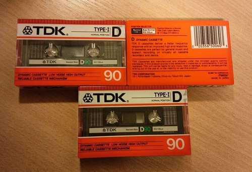 Аудиокассеты TDK D 90