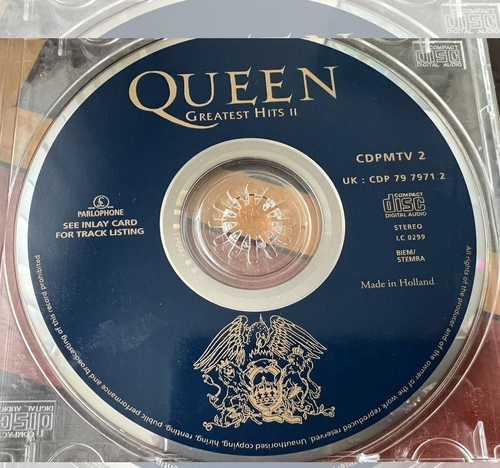 Cd диски с музыкой Queen фирменный