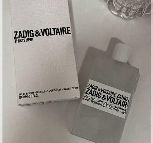 Zadig & voltaire this is her 100мл