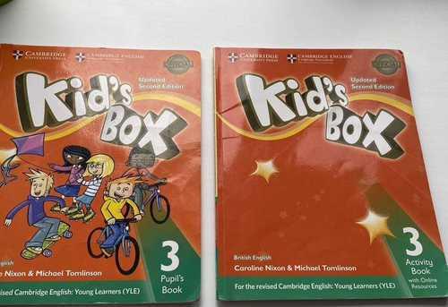 Учебник +тетрадь Kid's Box 3