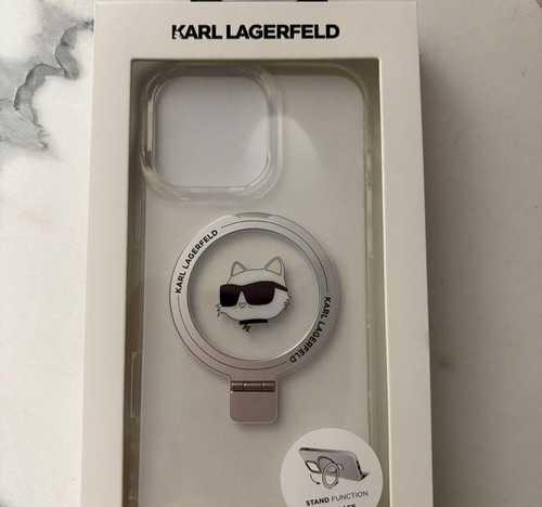 Чехол на iPhone 16 pro max Karl Lagerfeld