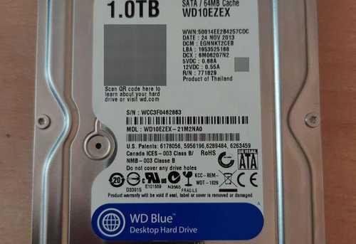 Жесткий диск 1 тб 3.5 Western Digital Blue