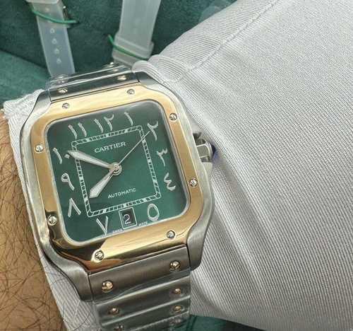 Мужские часы Cartier Santos