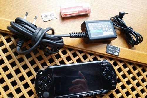 Sony PSP Slim 2008 (прошитая,в идеале,игры на 8Гб)