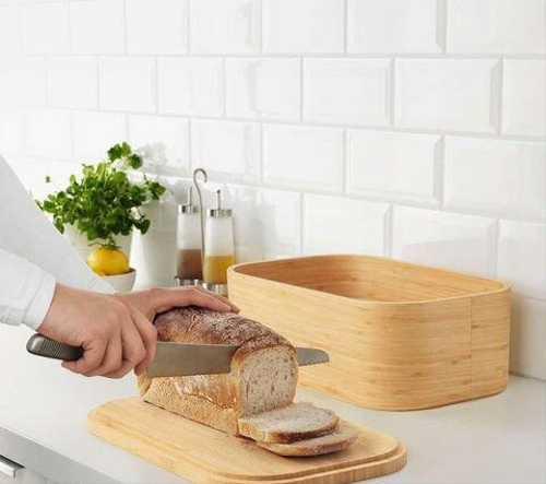 Хлебница деревянная IKEA