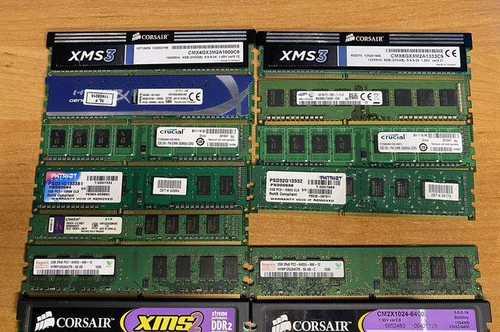 Оперативная память DDR3 DDR2