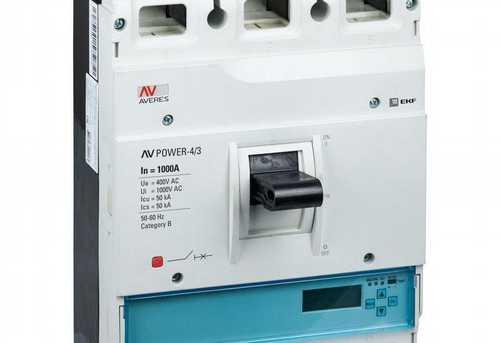 Автоматический выключатель AV power 1000А ETU6.2