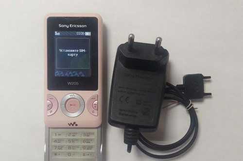 Телефон слайдер Sony Ericsson w205