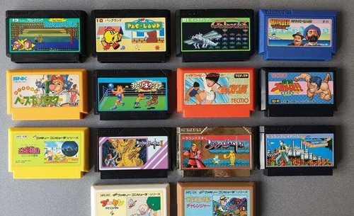 Картриджи Famicom