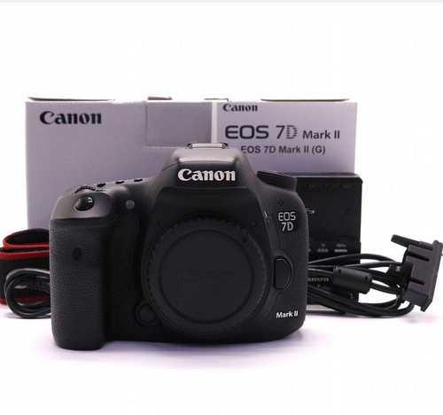 Canon EOS 7D Mark II body в упаковке (пробег 164855 кадров)