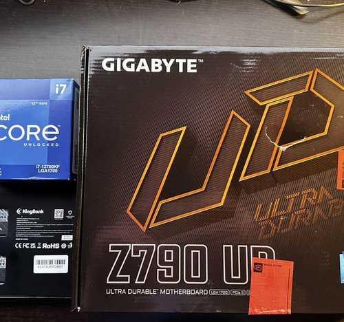 Комплект 12700KF BOX / GIG Z790 UD / 32GB D5 64 CL