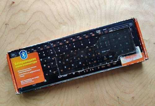 Компактная bluetooth клавиатура с тачпадом мышь