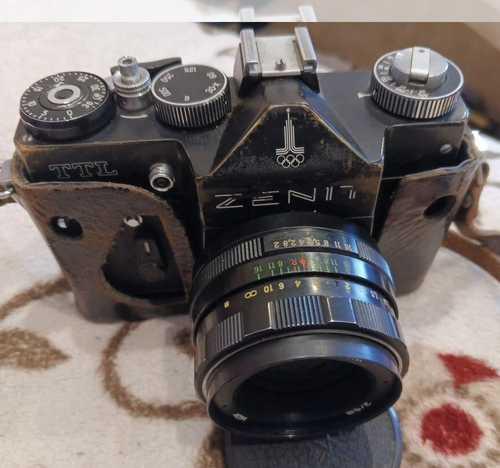 Фотоаппарат zenit TTL зенит ттл олимпиада 80