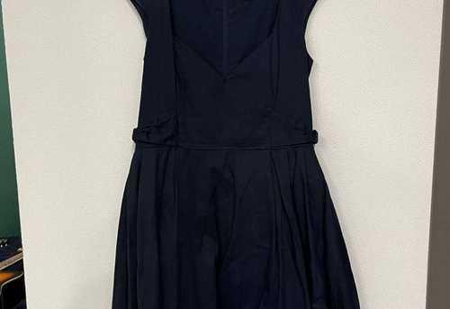 Вечернее платье ASOS, тёмно-синее, р-р 14, б/у