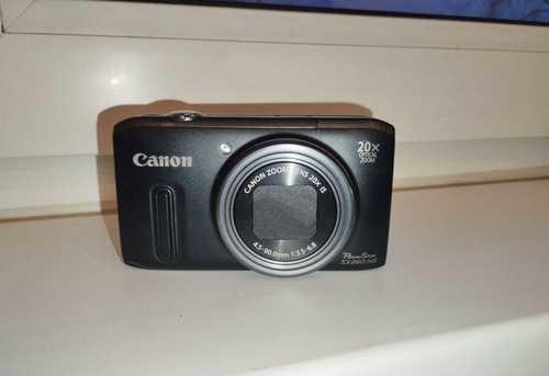 Компактный фотоаппарат canon sx 260hs