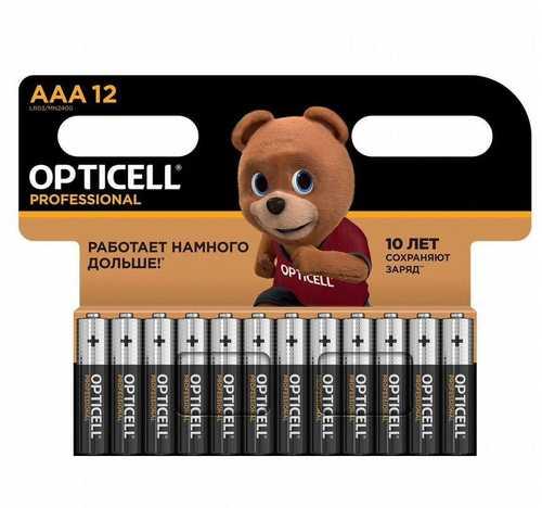 Батарейки Opticell AAA Professional, 12 шт