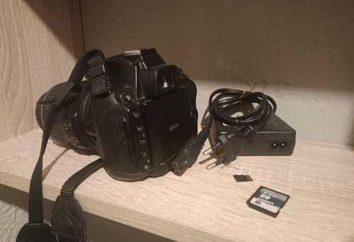 Продам фотоаппарат зеркальный Nikon D5000