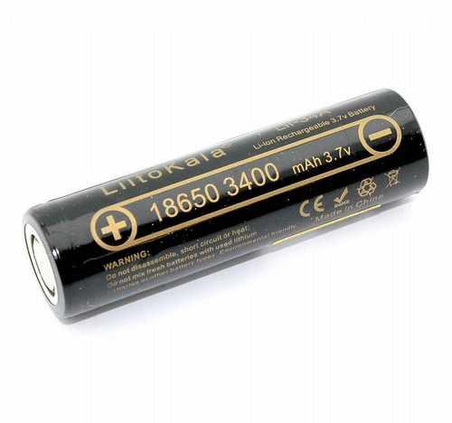 Аккумулятор 18650 Li-Ion LiitoKala Lii-34A 3400mAh