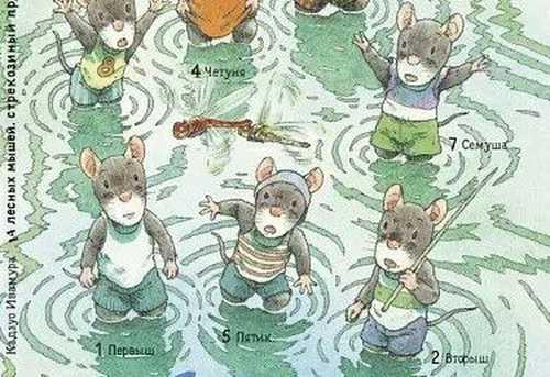 14 лесных мышей