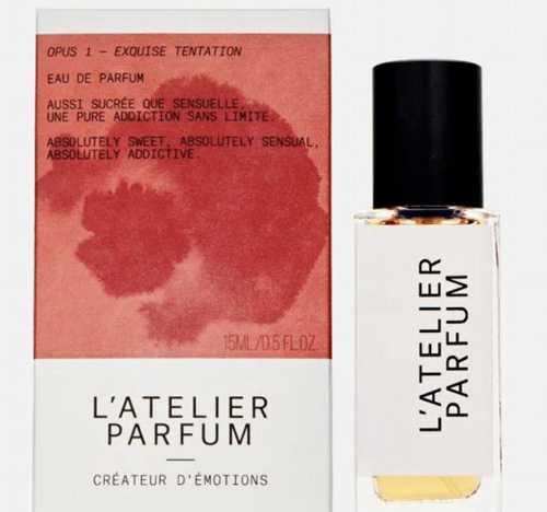 Парфюм духи L'atelier parfum exquise tentation