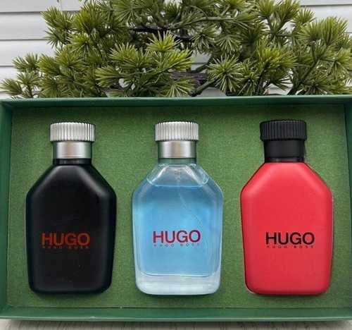 Подарочный набор духов Hugo Boss 3 по 40 мл