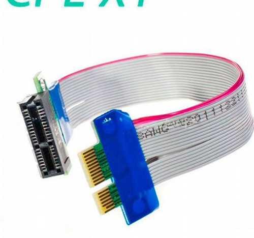 Удлинитель райзер PCI-E X1 30см