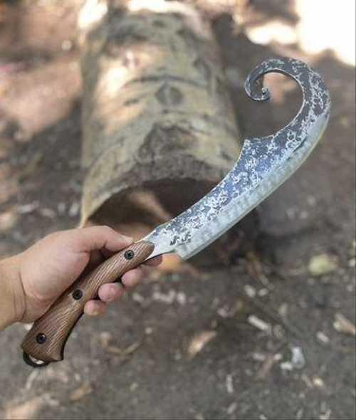 Турецкий нож Гиймякеш кованый цельнометаллический