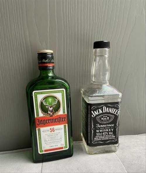Бутылка Jäegermeister Jack Daniels