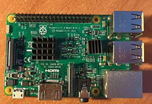 Raspberry pi 3 + радиатор корпус коробка