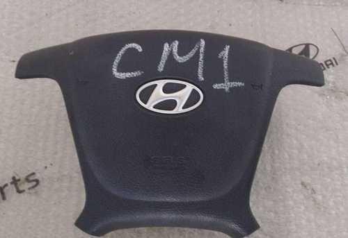 Подушка безопасности водителя Hyundai Santa Fe CM