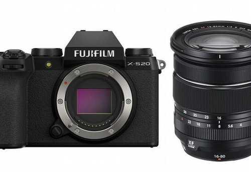 Фотоаппарат Fujifilm X-S20 Kit XF16-80 F4 R OIS WR