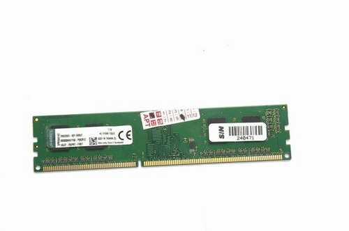 Модуль памяти dimm DDR3 2Gb 1600Mhz Kingston