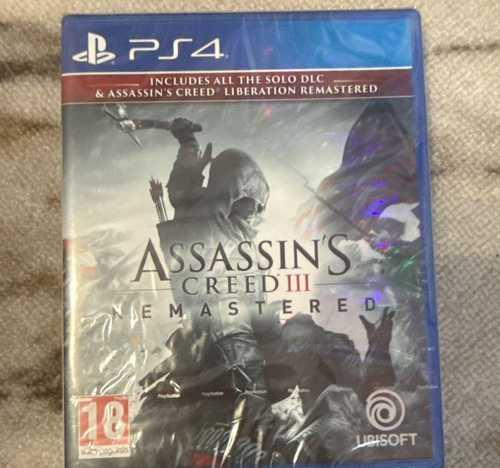 Новый диск assassins creed 3 remaster