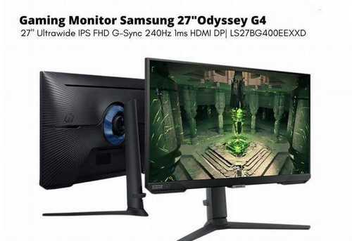Новый игровой монитор 240Hz 27" Samsung G4 ips