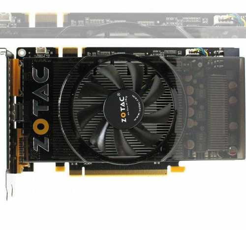 Видеокарта zotac GeForce GTS250