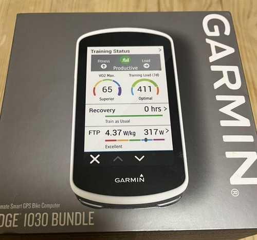 Велокомпьютер garmin edge 1030