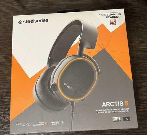 Наушники steelseries arctis 5