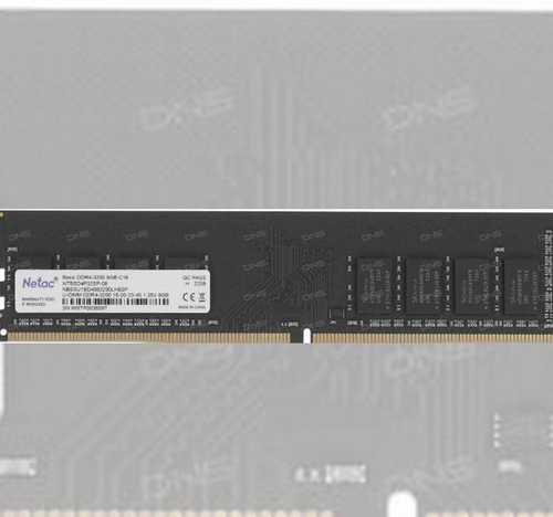 Оперативная память Netac Basic DDR4 ntbsd4P32SP-08