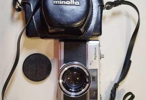 Пленочный фотоаппарат minolta 7s