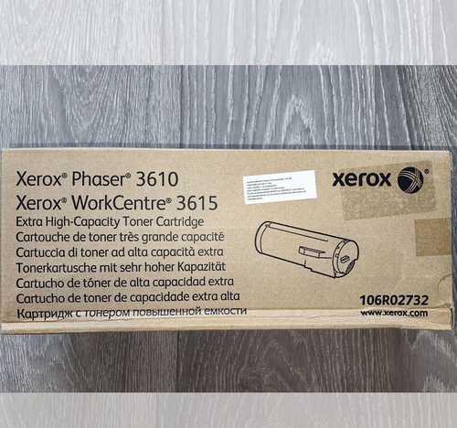 Картридж Xerox 106r02732