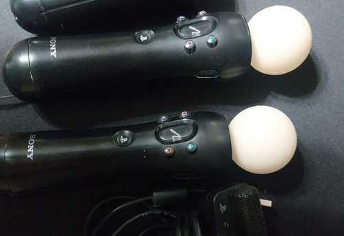 Ps move 2ши + ps navigator controller + ps eye