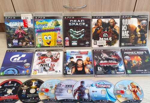 Лицензионные диски с играми для Sony PlayStation 3