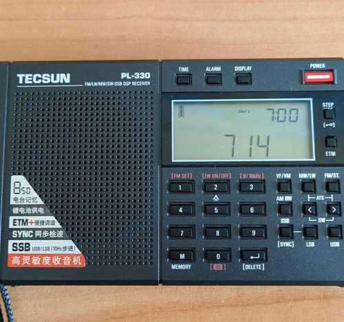 Радиоприемник tecsun pl 330 новый