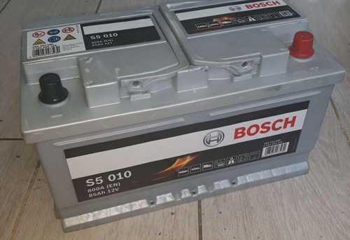 Аккумулятор 85 Ач "низкий" bosch S5