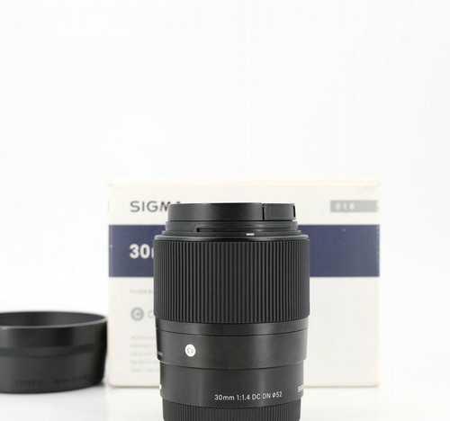 Sigma 30mm f/1.4 DC DN Sony E отл. сост., обмен