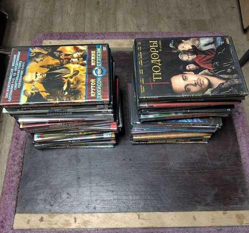DVD диски 40 штук